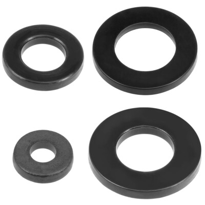 200pcs Nylon Flat Washers Insulation Gasket for M2 M4 M6 M10 M12 M16 ...