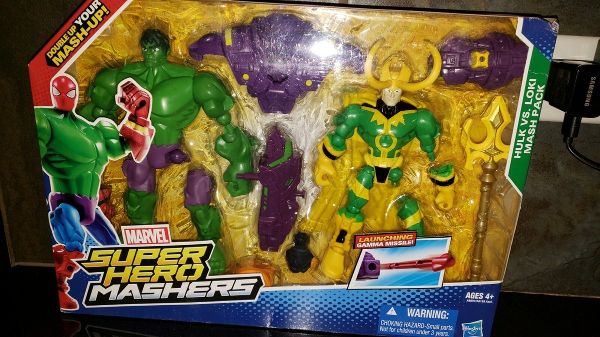 Hulk Vendicatori Loki Marvel Avengers Mech Strike Monster Hunters Loki