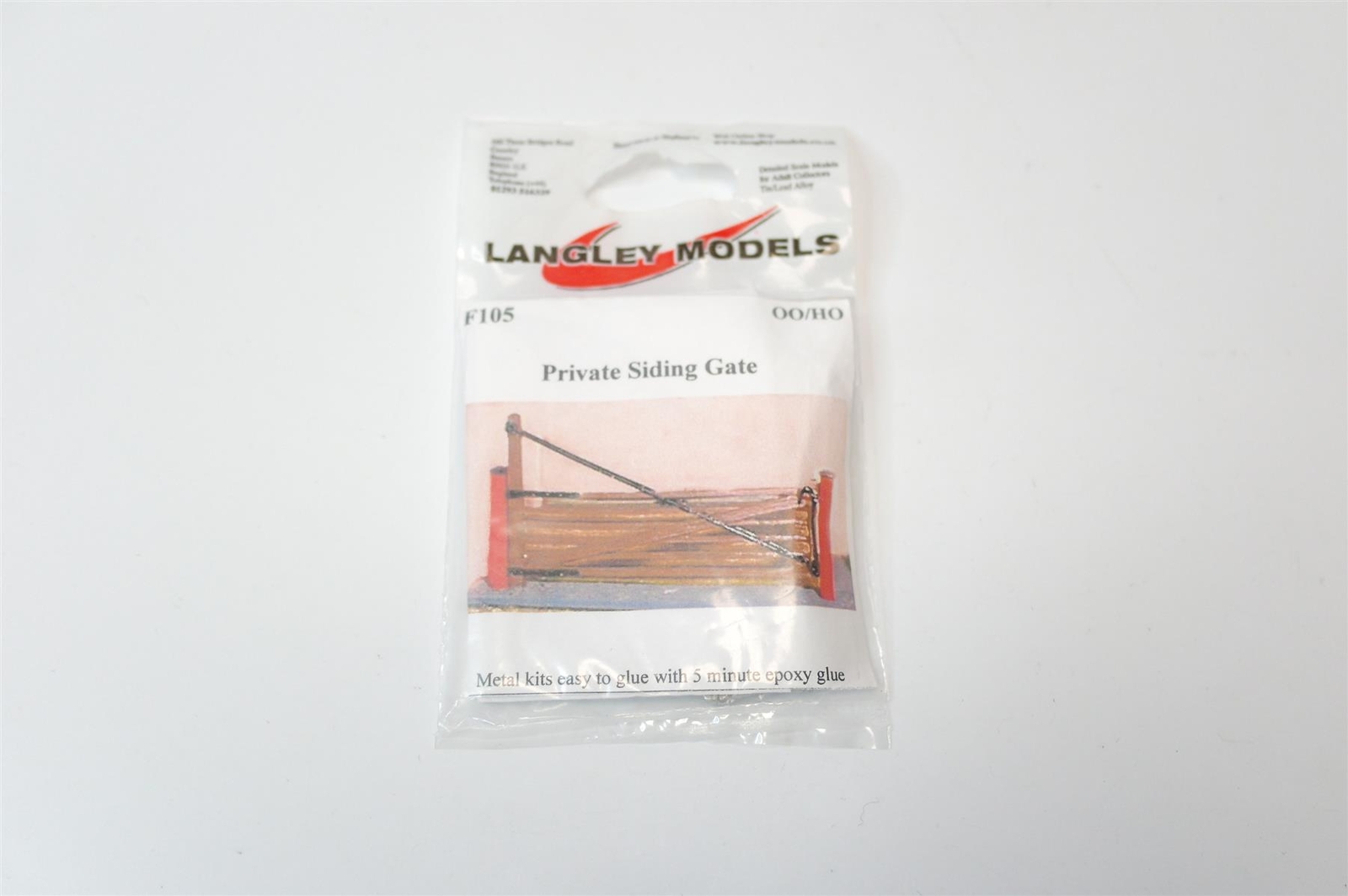 Private siding / Farm gate OO Scale Langley F105 | eBay UK