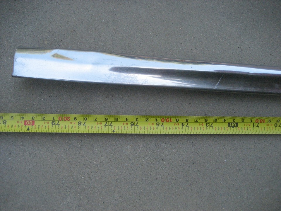 1957 CHEVY RIGHT REAR QUARTER PANEL LOWER TRIM MOLDING-2 DOOR MOLDING ...