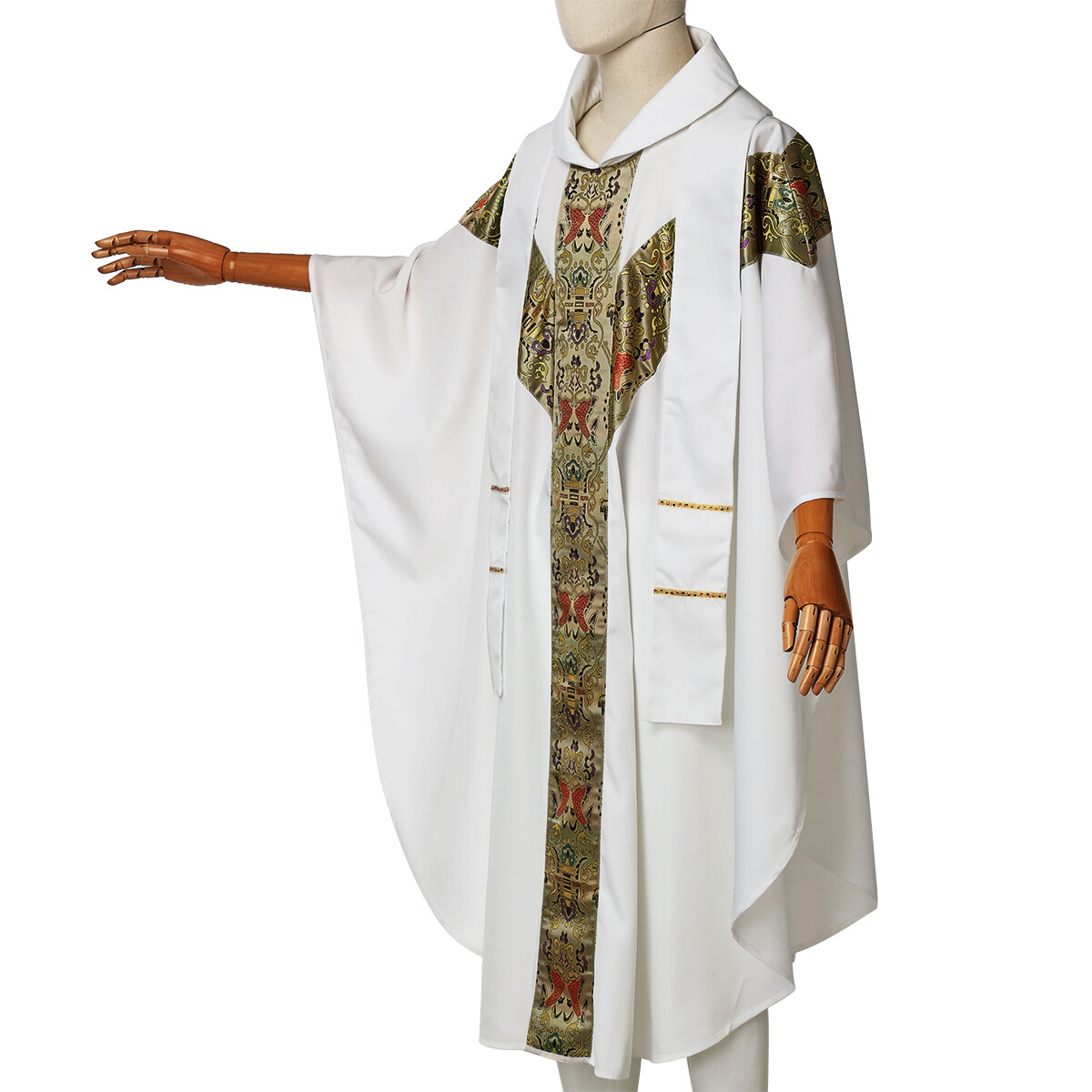 Traditional Priest Robe High Neck Catholic Priest Chasuble Vestments ...