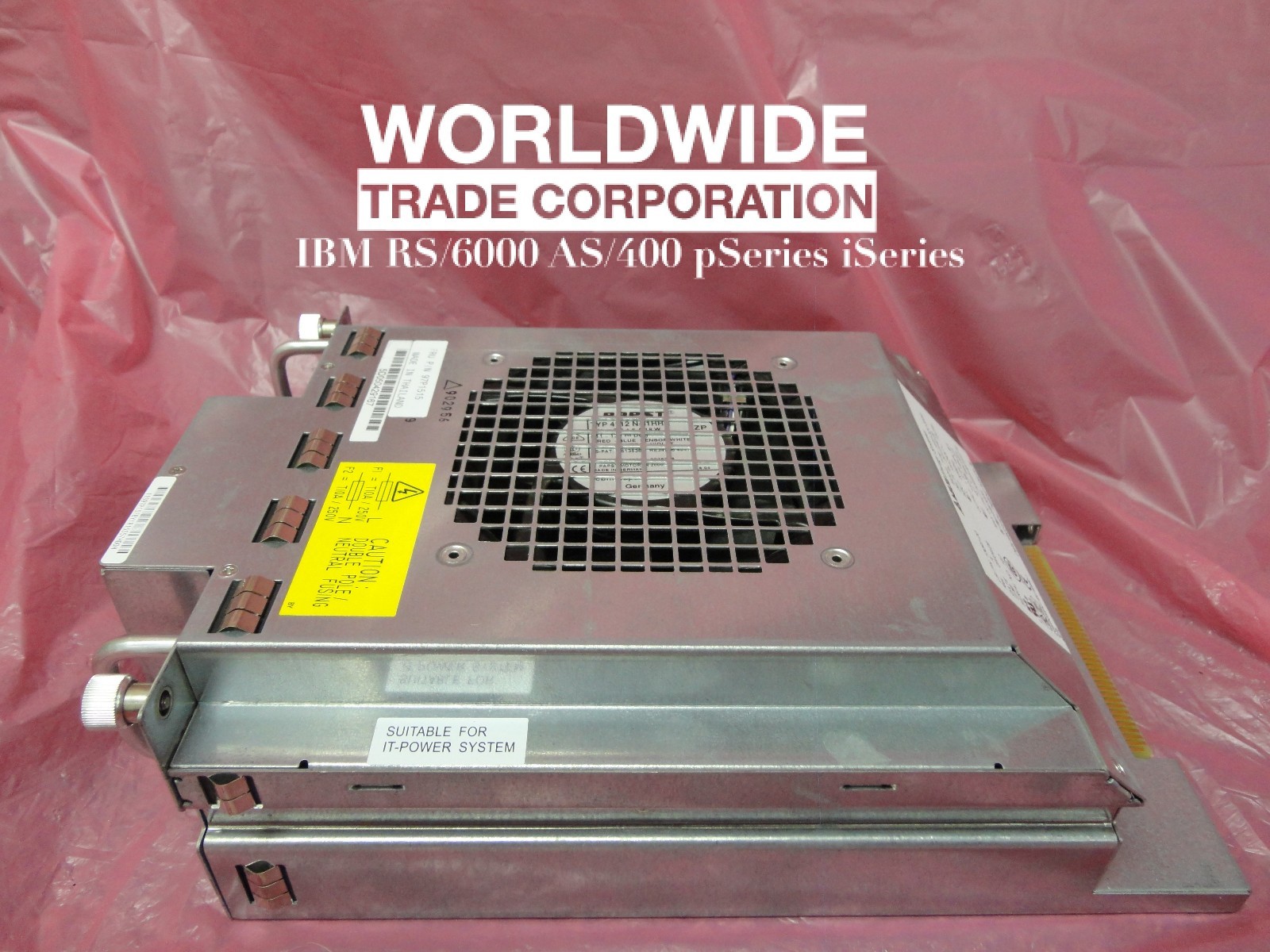 IBM 97P1515 FC# 3430 Fan & Power Supply Assembly 200V AC for 2104-DS4 ...