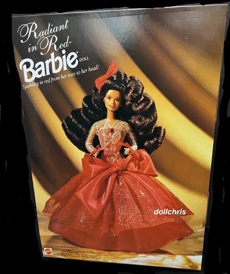 AA Radiant in Red Barbie Doll African American Special Edition Toys R ...