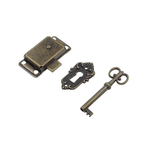 Practical Cabinet Door Locks Antique Decorative Cover Drawer ...