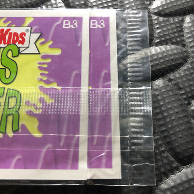 ULTRA-RARE 2-FOR-1 PACKAGING ERROR! GARBAGE PAIL KIDS ANS3 B3 GATOR ...