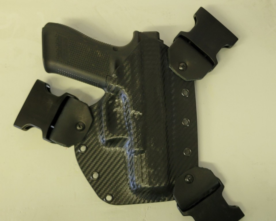 Fits Glock 19/19X/45 Chest Sling & Holster SZ 4X (60" MilSpec 2 ...