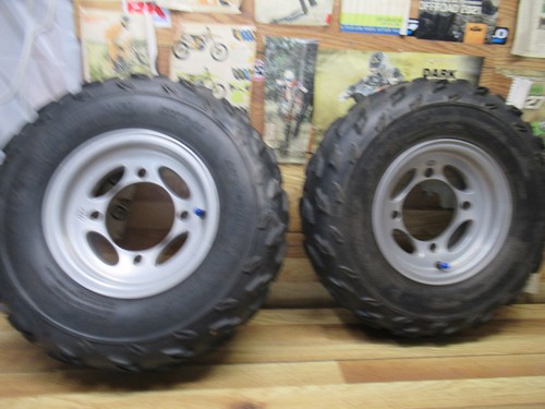 YFZ 350 YAMAHA BANSHEE 2003 -I-T-P FRONT WHEELS WITH DIRT TIRES | eBay