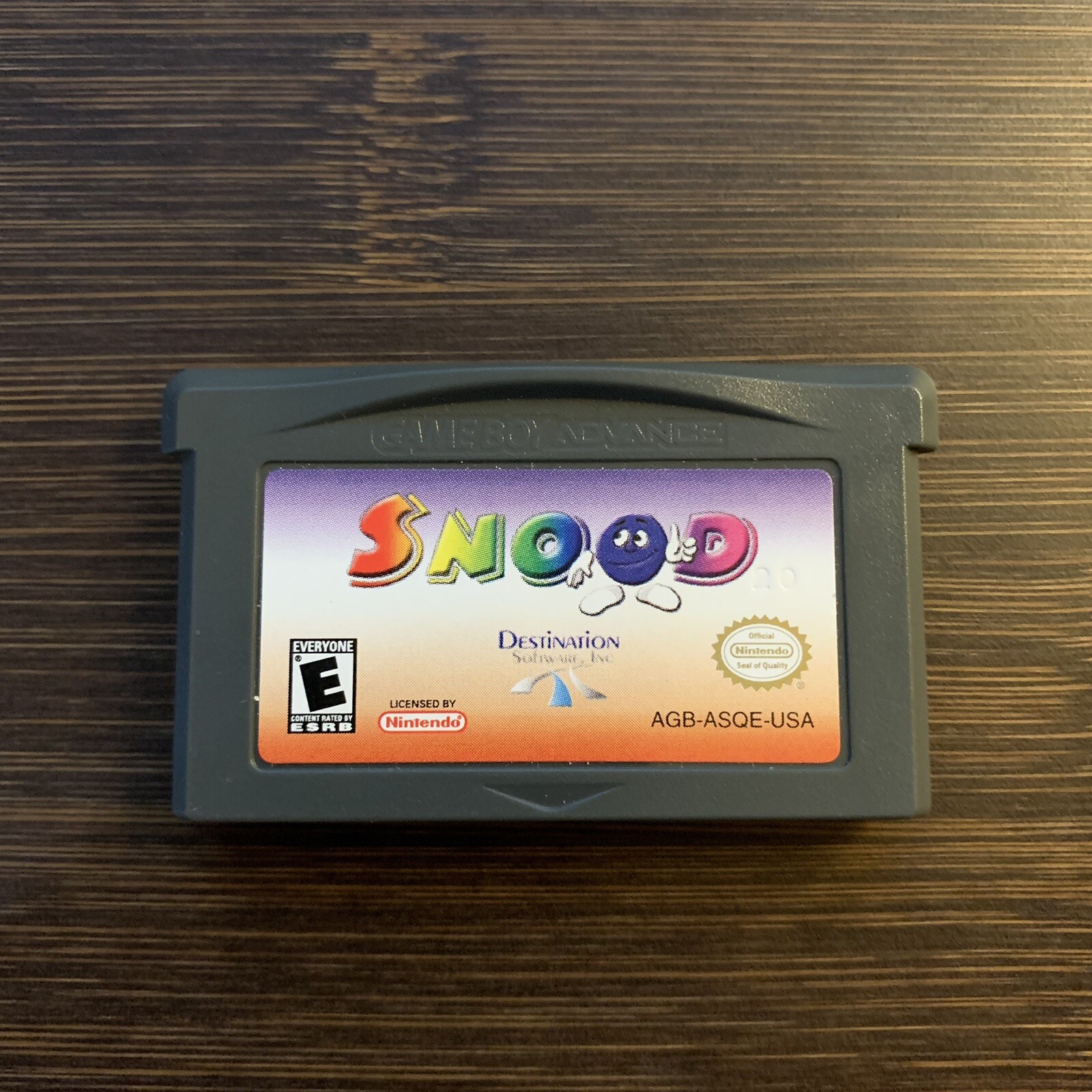 Snood (Nintendo Game Boy Advance GBA, 2001) Puzzle Game Cartridge Only ...