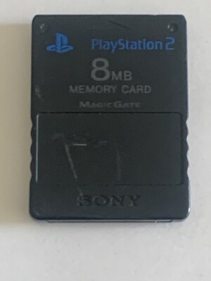 Sony Playstation 2 PS2 official 8MB Magic Gate Memory card - SCPH-10020 (6) | eBay