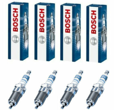 SET OF 4 SPARK PLUGS FOR MINI FREE DELIVERY 0242140535 BOSCH LASER ...