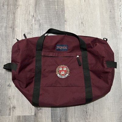 VTG Harvard University Jansport Duffel Bag Maroon Ivy League Travel ...