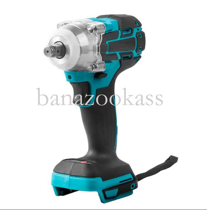 w/Rattle Gun Socket 1/2 inch Brushless Electric Impact Wrench 18V ...