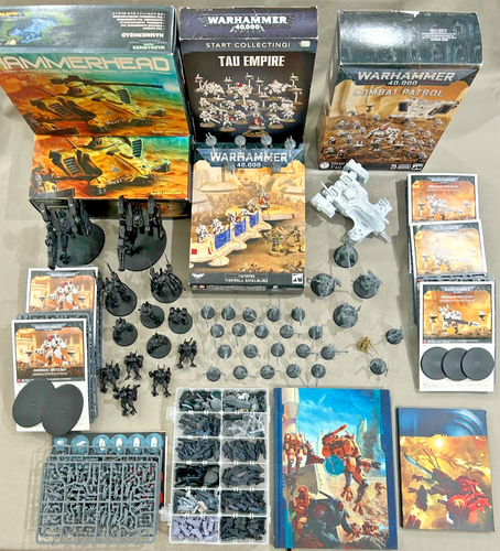 Warhammer 40k Tau Empire Army Lot 3k pts $2000 MSRP Games Workshop NOS ...