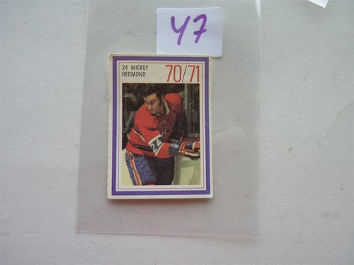 1970 ESSO STAMPS LES GRAND DU HOCKEY-Esso Power Player MICKEY REDMOND ...