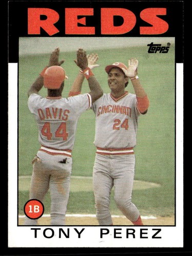 Tony Perez 1986 Topps Card #85 Cincinnati Reds | eBay