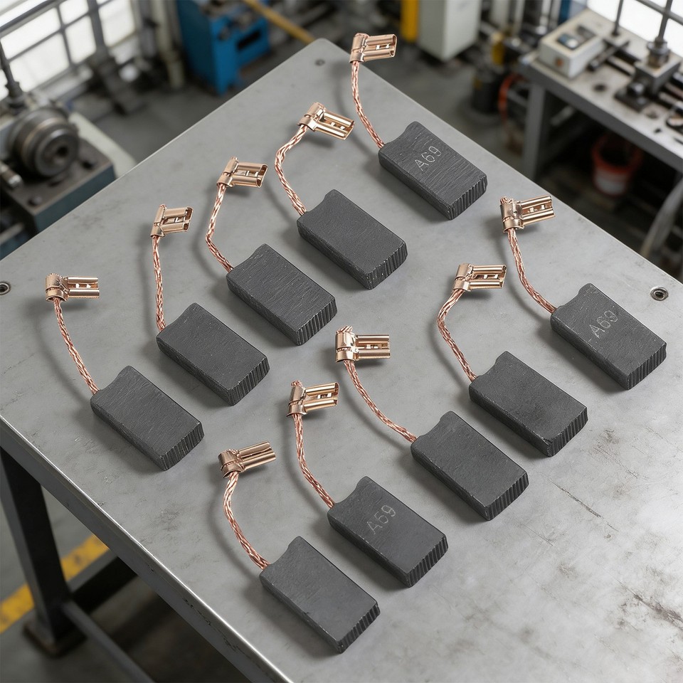 Carbon Brushes For Bosch Set Tool Approx 6.1cm Long Lasting Replaceable ...