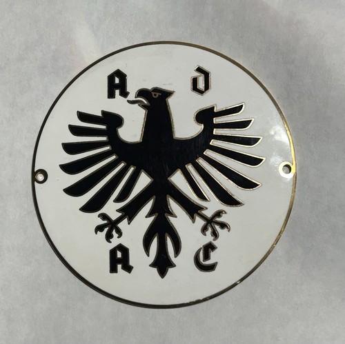 Vintage German Eagle ADAC Membership Enamel Car Club Grill Badge | eBay