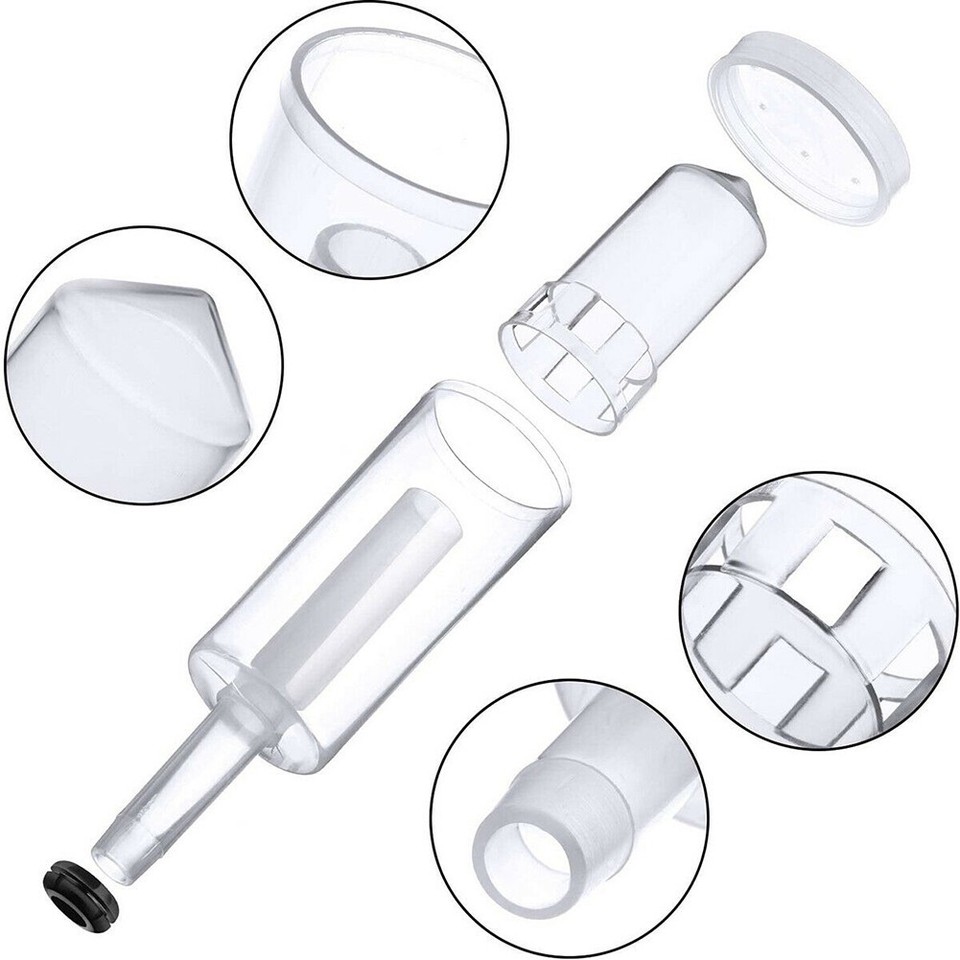 Air Lock Exhaust Valve Three-Piece Airlock Water Sealed Check Valve New ...