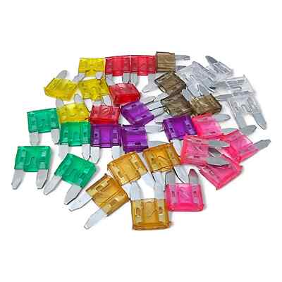 Mini Blade Fuse 2A 3A 4A 5A 7.5A 10A 15A 20A 25A 30A ATM Auto Car Fuses ...