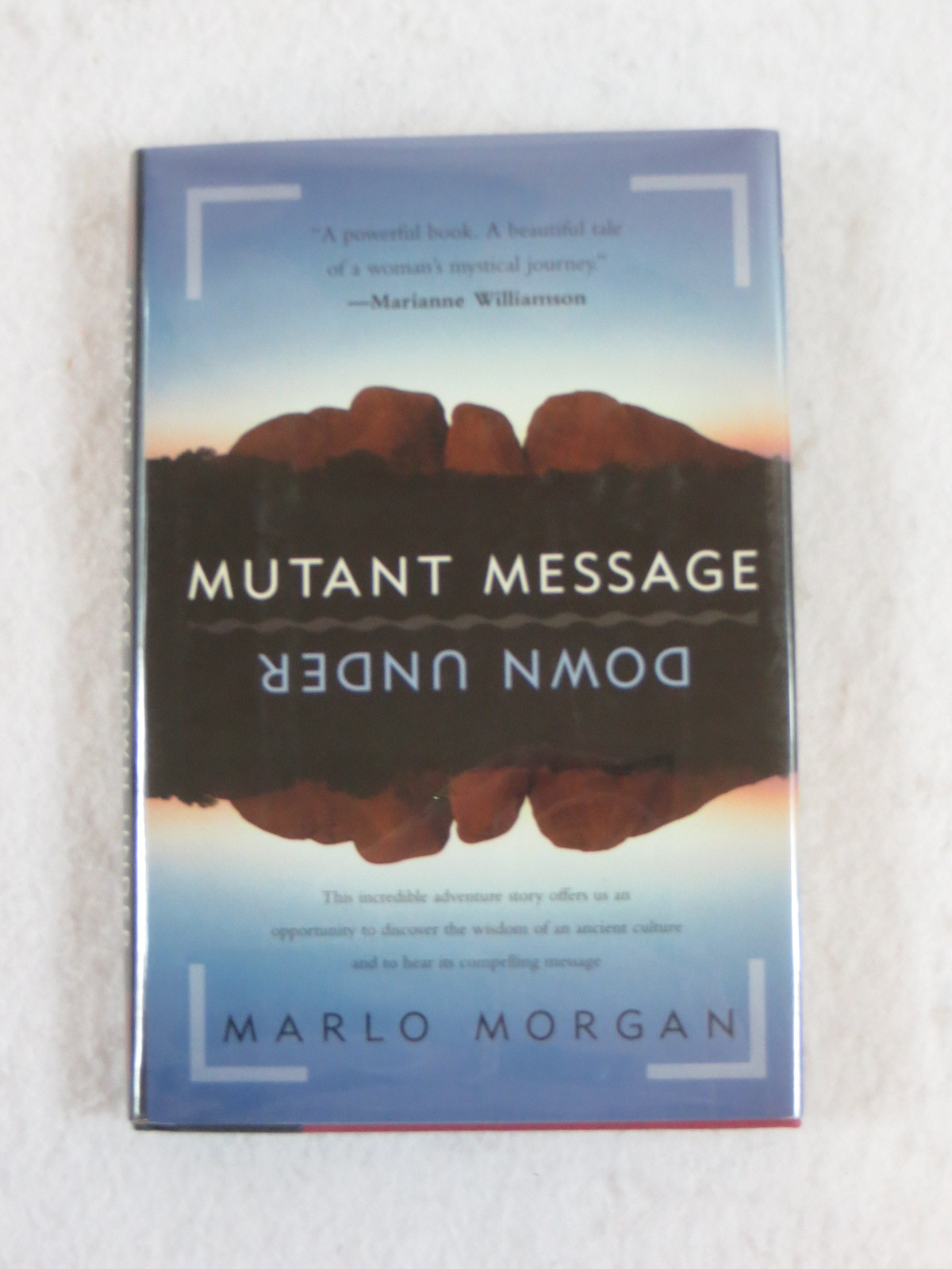 Marlo Morgan MUTANT MESSAGE DOWN UNDER Harper Collins 1st Edition 1994 ...