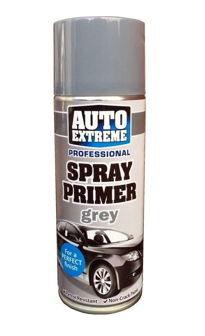 Grey Primer Spray Aerosol Professional Metal Wood Paint 400ml | eBay UK
