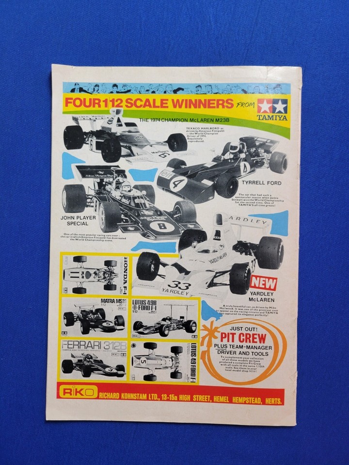 Scale Models Hobby Magazine October 1975 | eBay