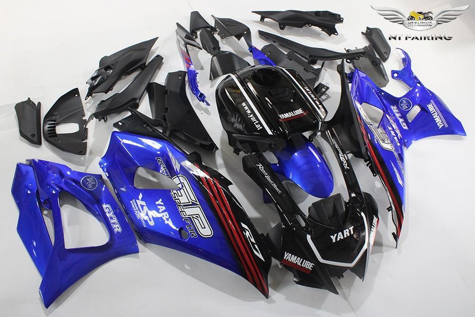 GL Blue Black Injection Mold Fairing Fit for YAMAHA 2022-2024 YZF R7 ...