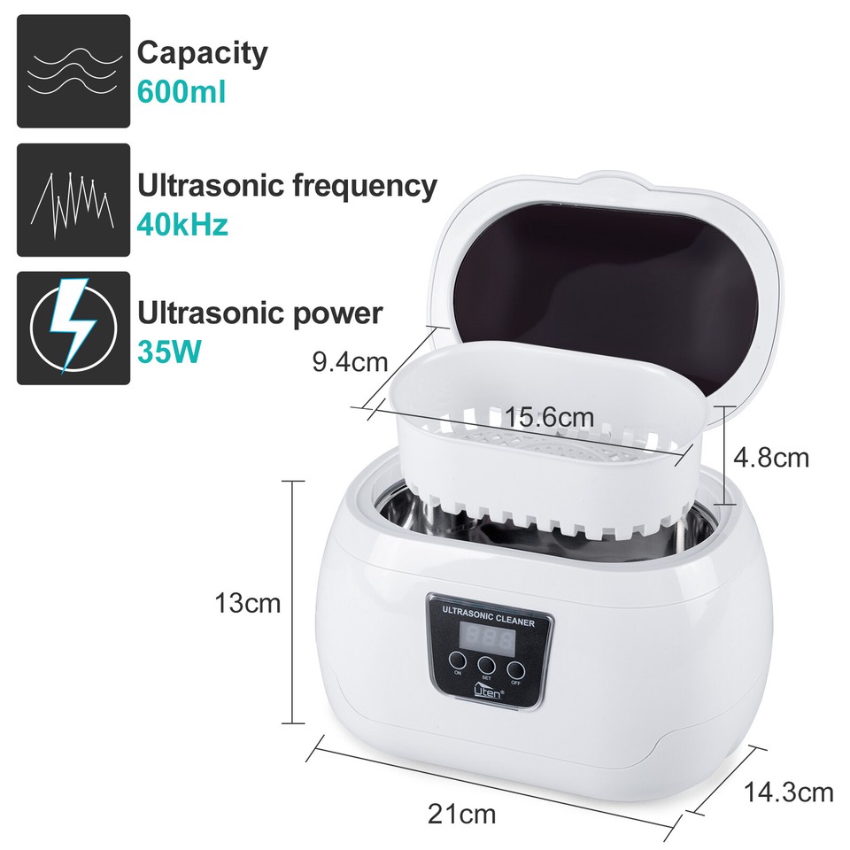 Professional Ultrasonic Cleaner Watch Jewellery Glasses Cleaning ...