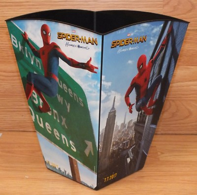 Marvel Spider-Man Homecoming Movie Promotion 160oz Popcorn Bucket ...