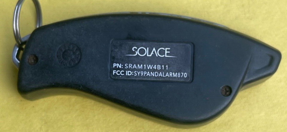 Solace Security Alarm Keyfob Transmitter 4B SY9PANDALARM870 -Tested | eBay