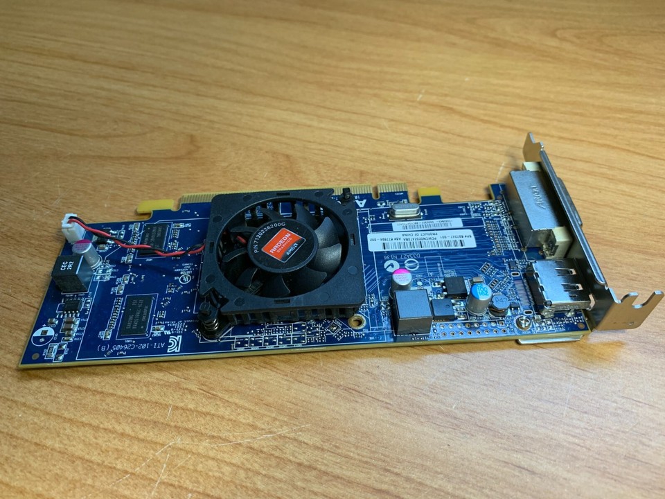 Dell AMD Radeon HD 7470 1GB PCIE GRAPHICS CARD 697247-001 Low Profile ...