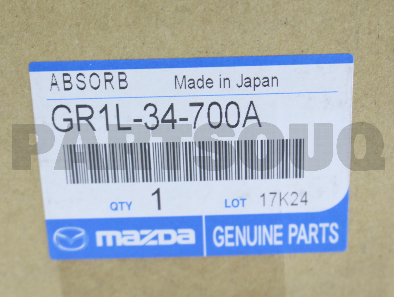 GR1L34700A Genuine Mazda DAMPER(R),FRONT GR1L-34-700A | eBay