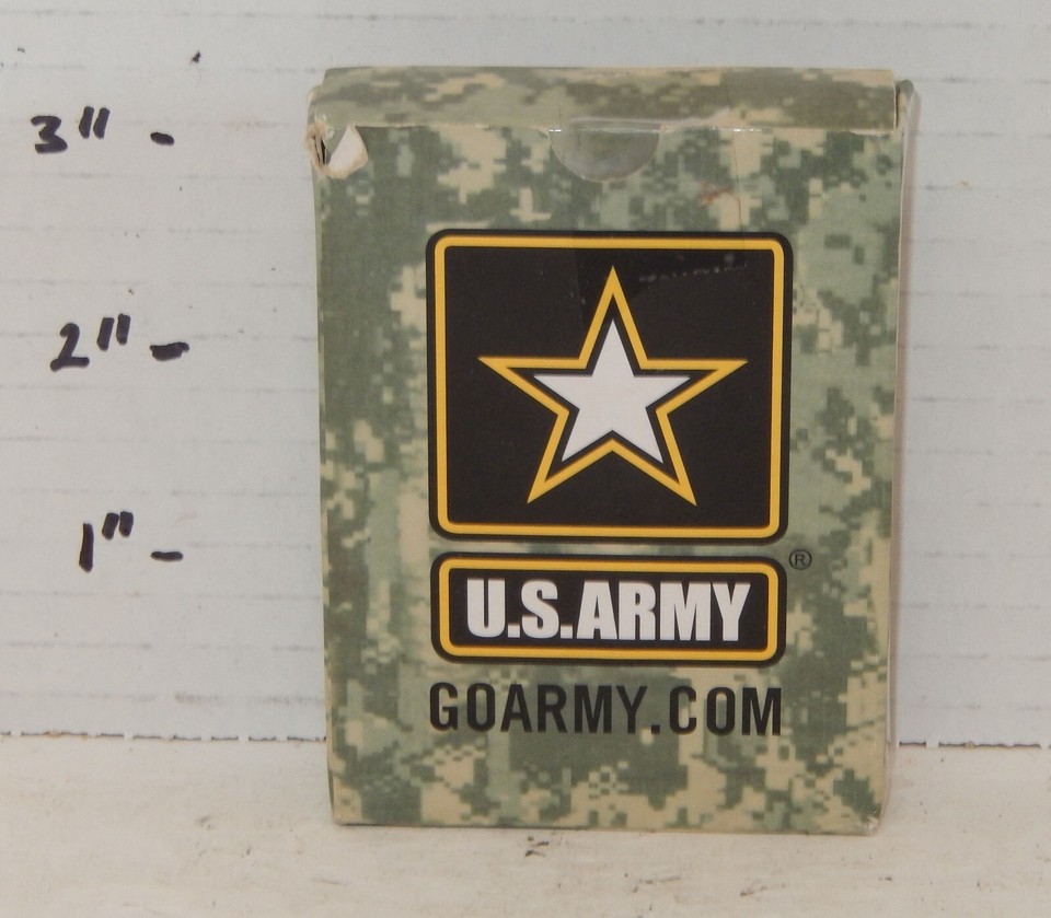 US ARMY Deck of Playing Cards Camouflage | eBay