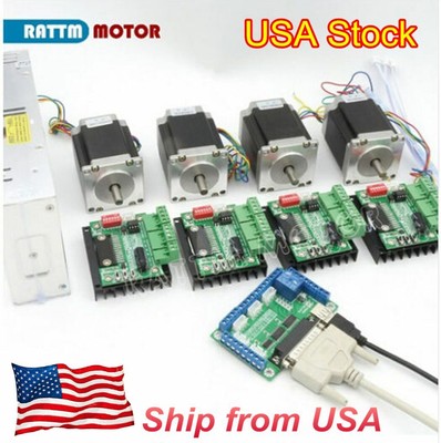 Stepper Controls & Drives - 4 Axis Stepper Motor