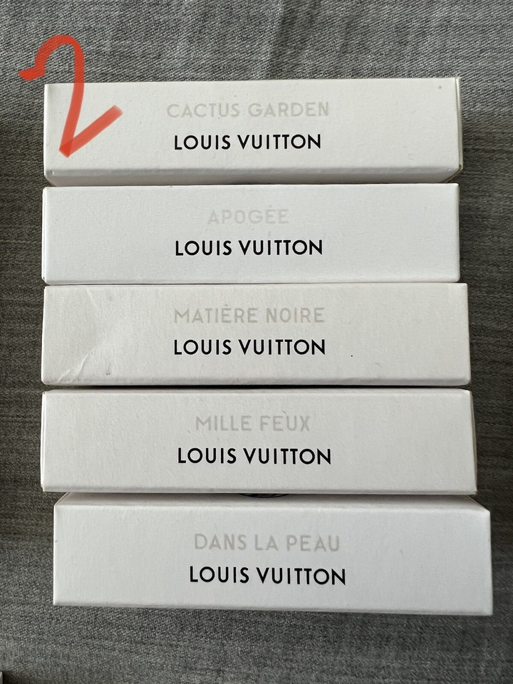 Louis Vuitton Fragrance Sample Sets 2ml NEW! Fast Ship! CHOOSE ONE SET ...