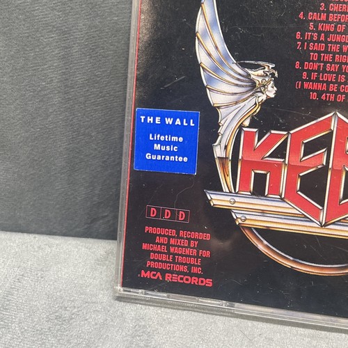 Keel 1987 CD 80’s Hard Rock Heavy Glam Hair Metal MCA Records Gold ...