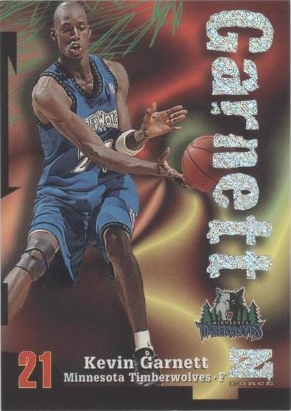 1997-98 Skybox Z-Force - Rave #21 Kevin Garnett /399 for sale online | eBay