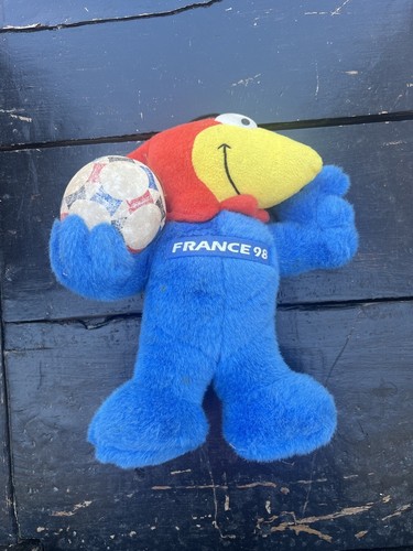 Old Mascot Footix Official World Cup Football France World 1998 | eBay