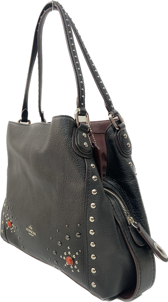 Coach Pebble Leather Signature Lexi Chain Shoulder Bag | eBay