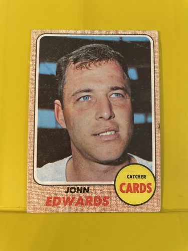 JOHN EDWARDS 1968 VINTAGE Topps #558 Catcher St. Louis Cardinals | eBay