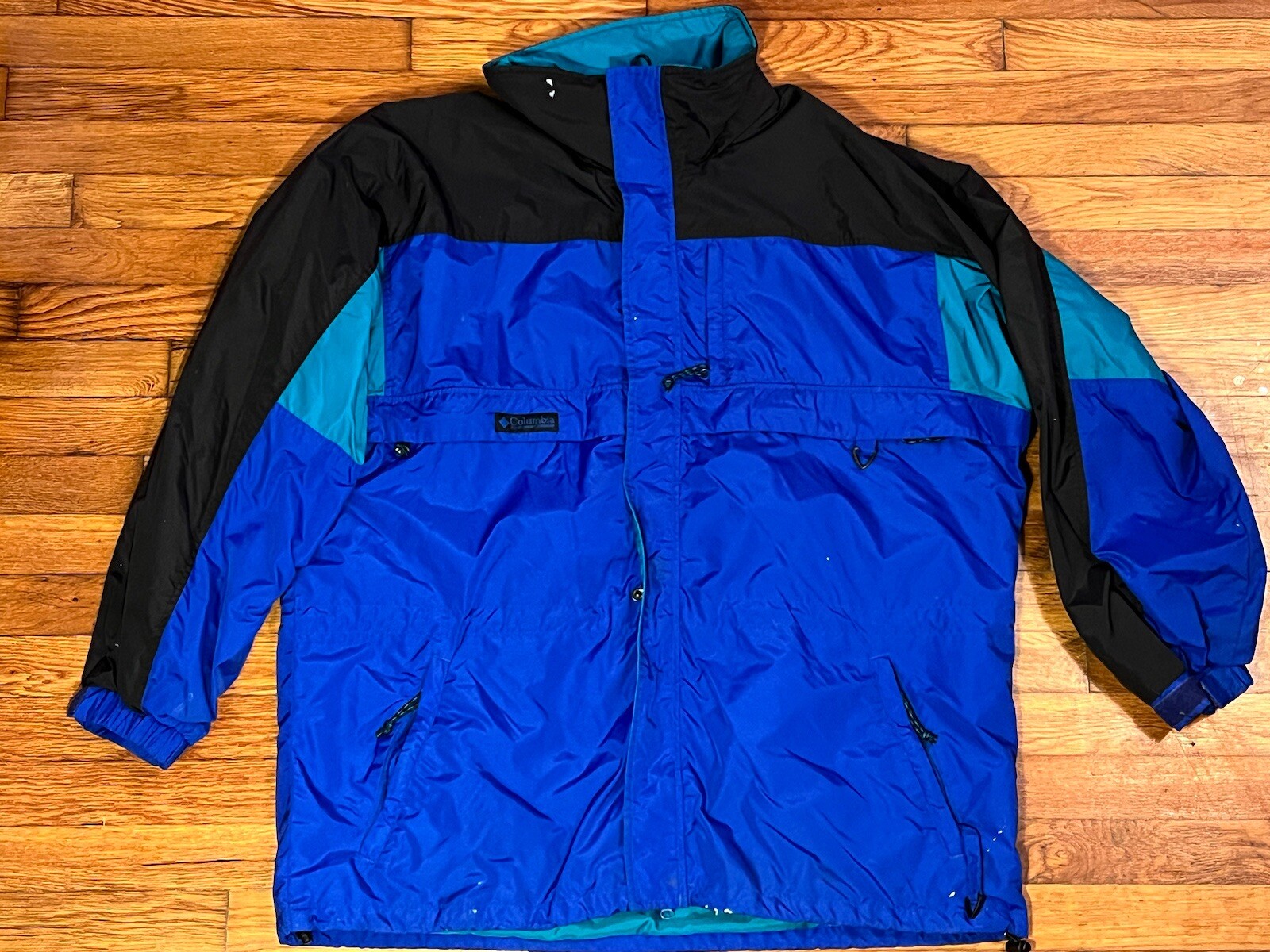 Vintage Columbia Gizmo Tech Series Blue Purple Teal S… - Gem