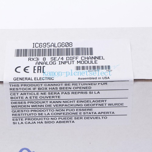 ONE GE FANUC Analog Input Module IC695ALG608 NEW | eBay