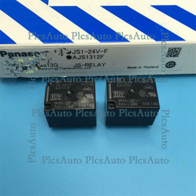 10PCS New Panasonic Relay JS1-24V-F AJS1312F 5-pin 10A 24VDC | eBay
