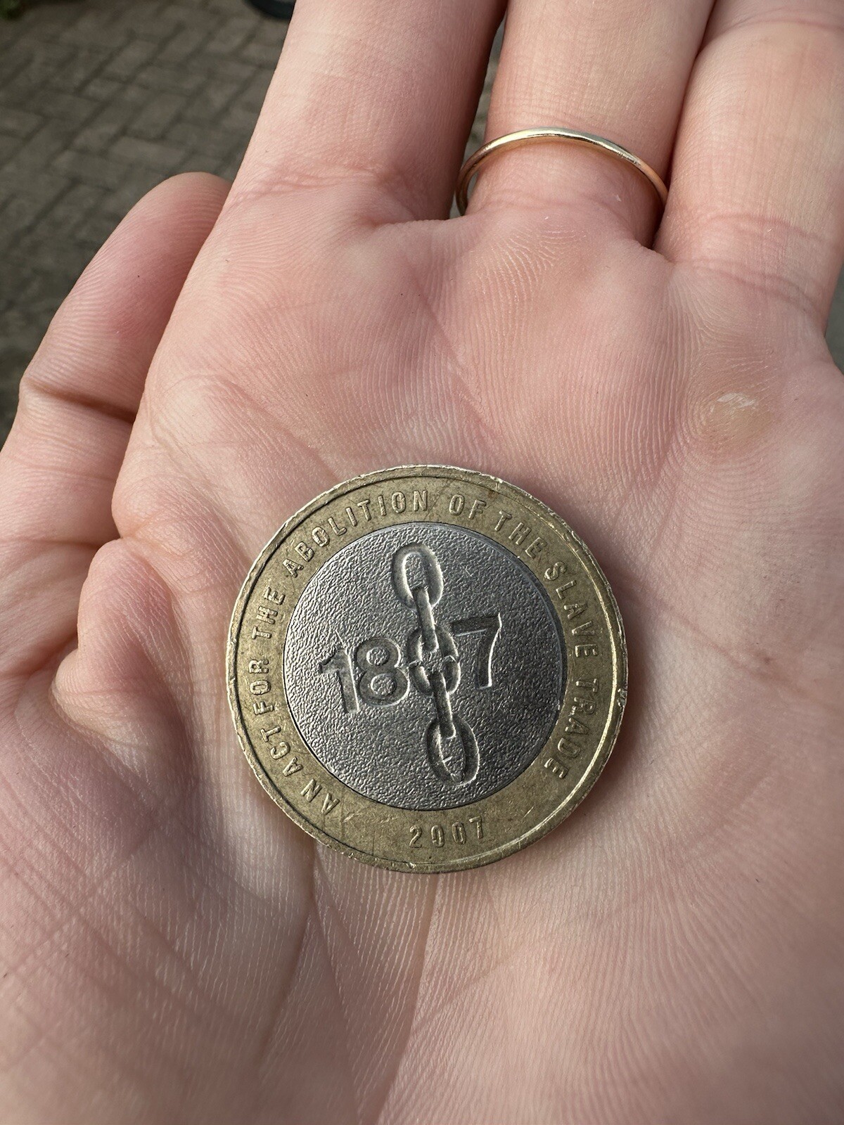 1807 ABOLITION OF SLAVERY COIN WITH MINT ERRORS - RARE £2 POUND COIN | eBay