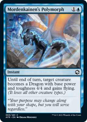 4x Mordenkainen's Polymorph MTG Adventures in the Forgotten Realms NM Magic Regu | eBay