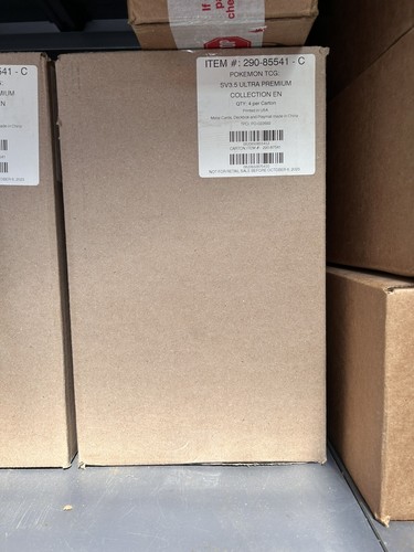 Pokemon 151 TCG Ultra Premium Collection - 4 x UPC Sealed Case | eBay