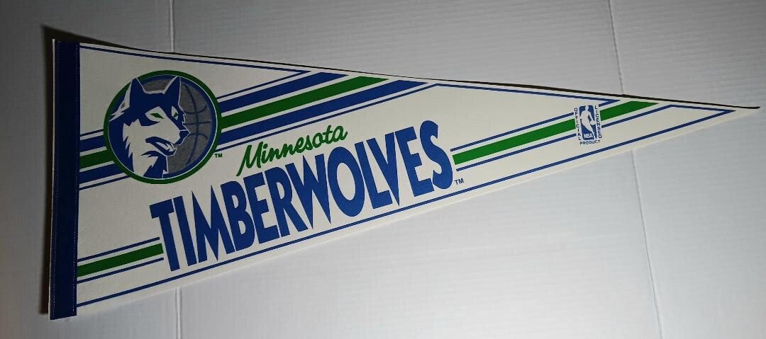 Minnesota Timberwolves NBA Pennant, NICE! | eBay