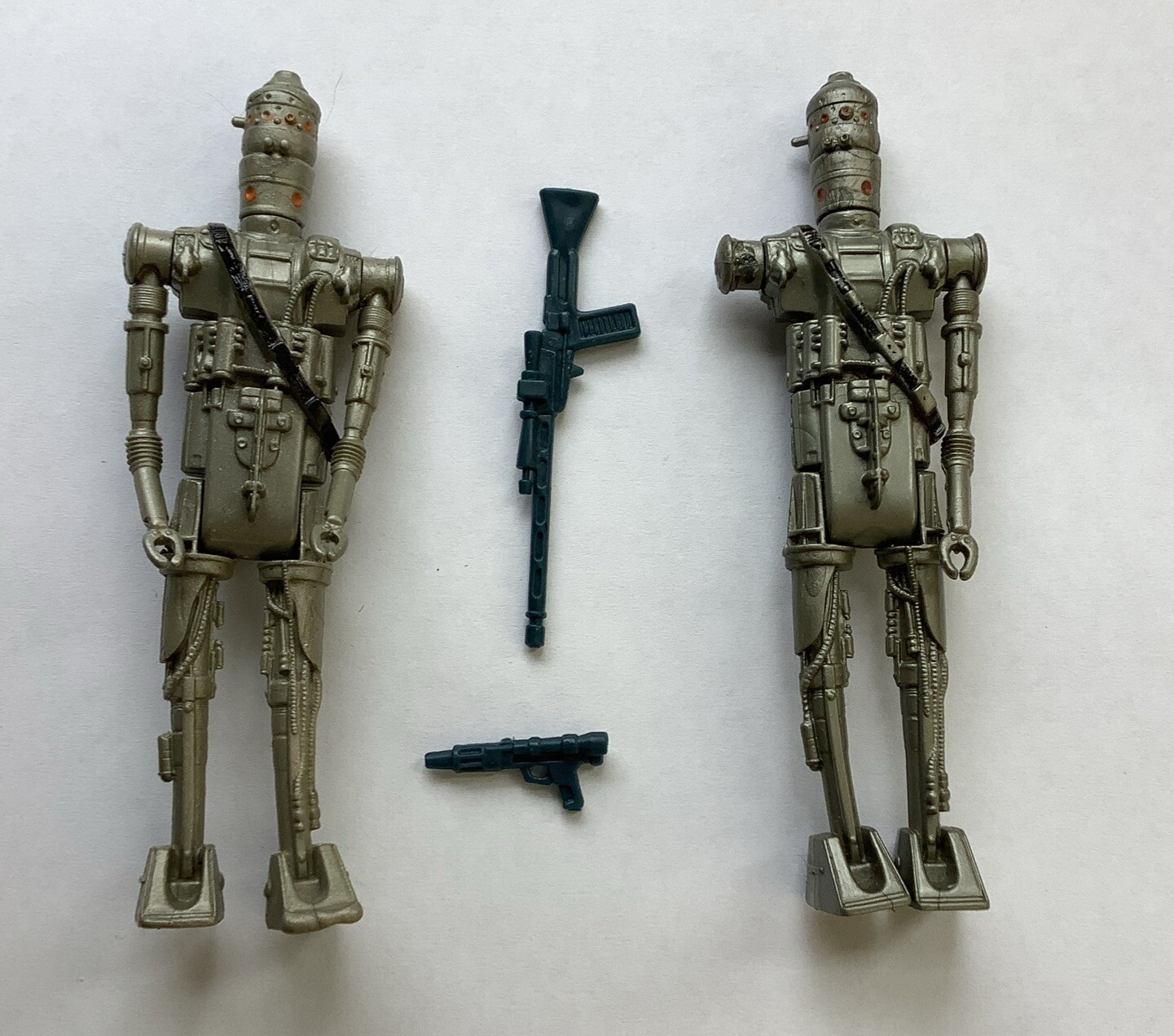 2 1980 Vintage Star Wars figure IG-88 BOUNTY HUNTER 1 Complete w ...