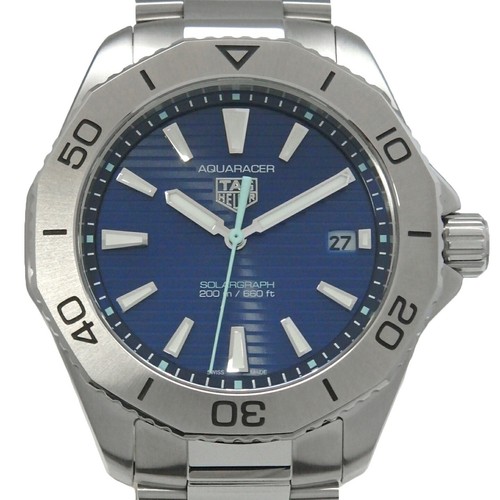 TAG HEUER WATCH AQUARACER PROFESSIONAL 200 WBP1113 BA0000 SOLAR QUARTZ ...