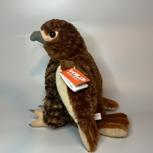 Wild Republic Stuffed Red-Tail Hawk Bird 2017 Plush Animal Toy brown ...